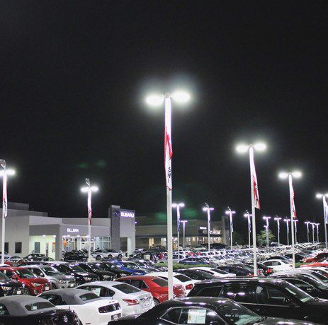 Auto Dealership Lighting - Commercial Lighting Specialties